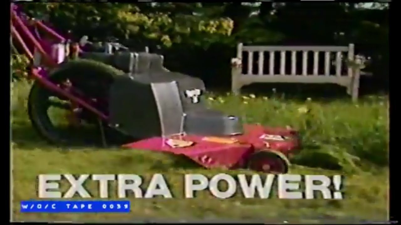 Tuff-Cut Mower Commercial - 1988 - YouTube