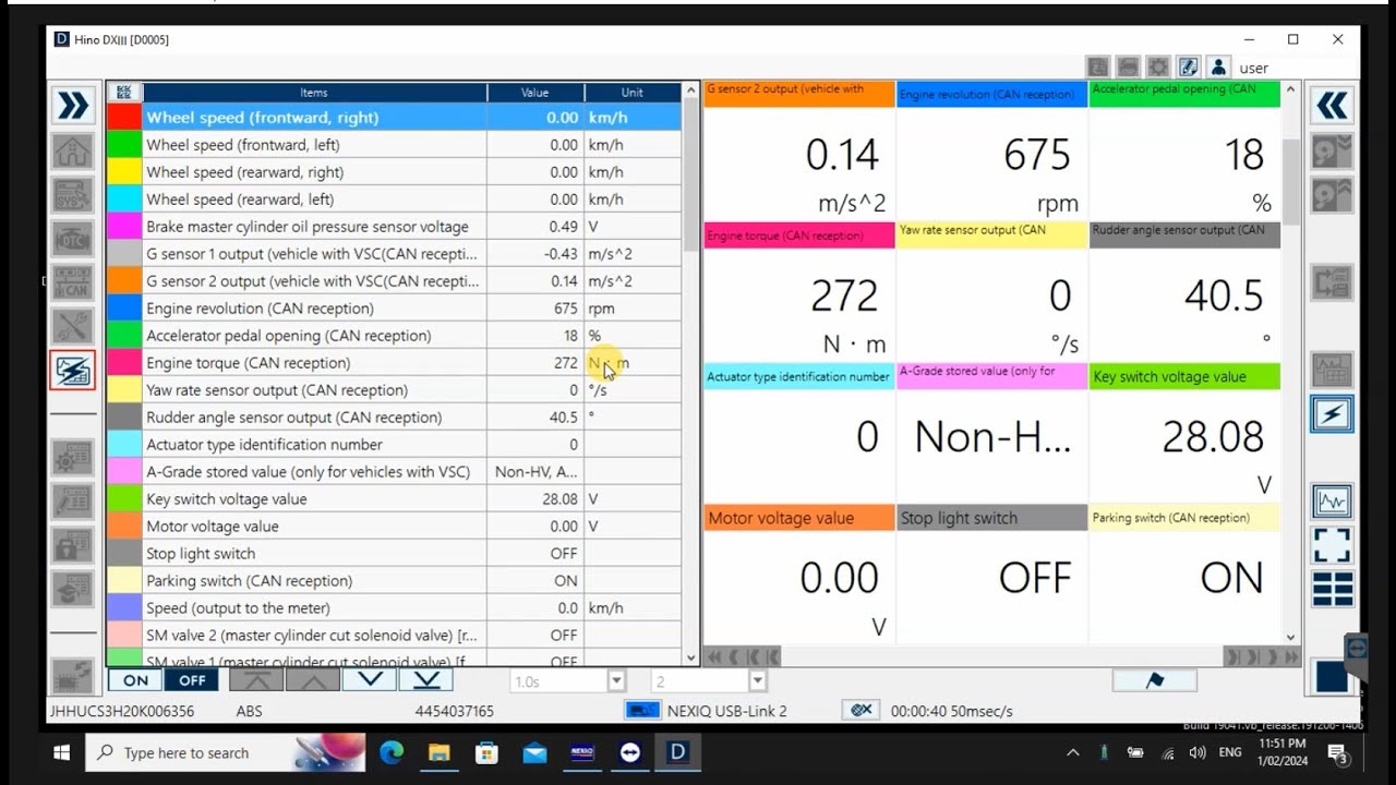 Hino DX3 2024 Diagnostic Software Test - YouTube
