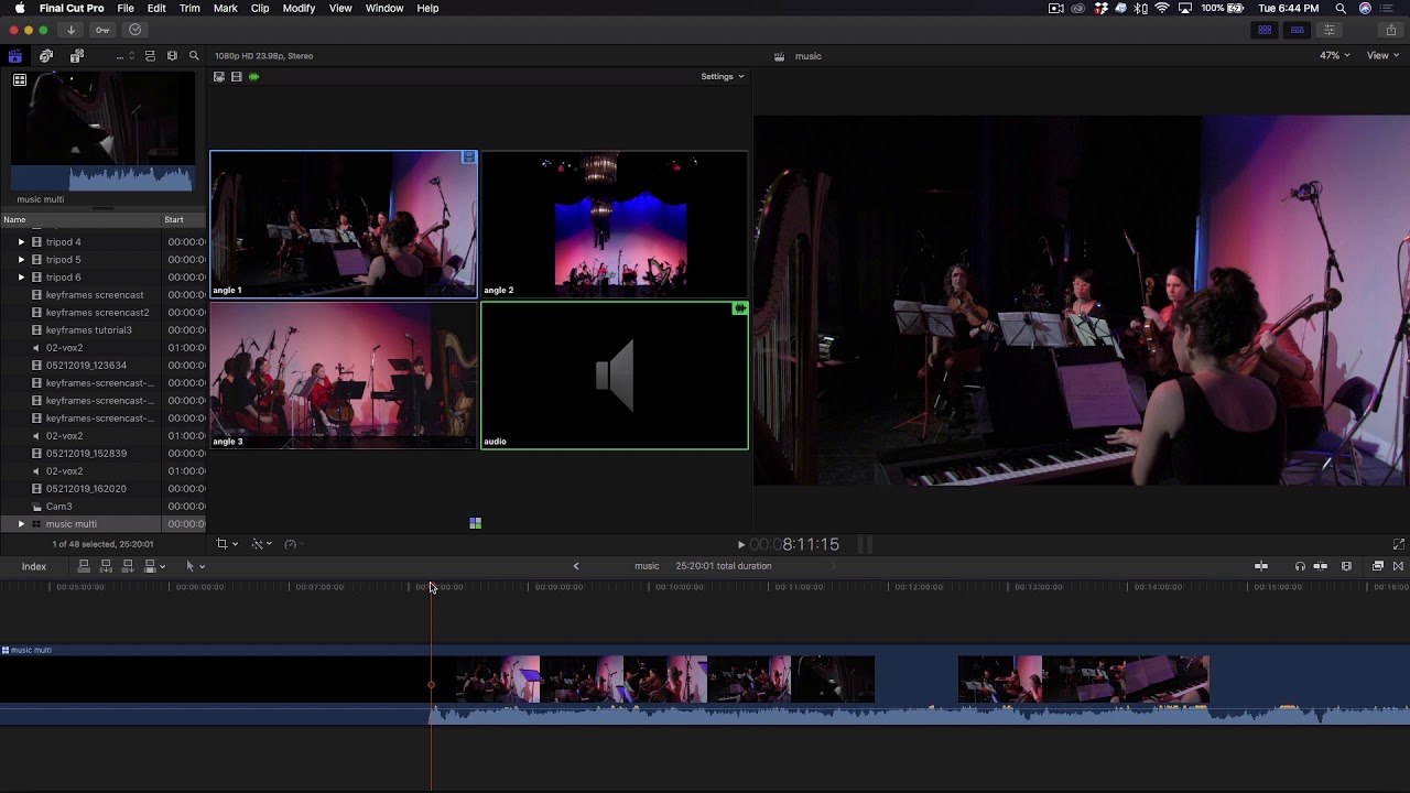 Final Cut Pro X Tutorial – Multicam Editing - YouTube