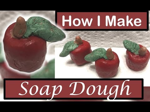 How I Make Soap Dough / Clay for Cold Process Soap - YouTube