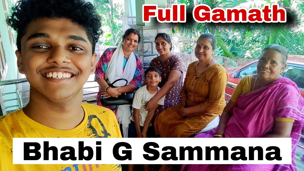 Bhabi G Sammana Padere Kerala Popunu || TULU VLOG || TRITHESH N POOJARY ...