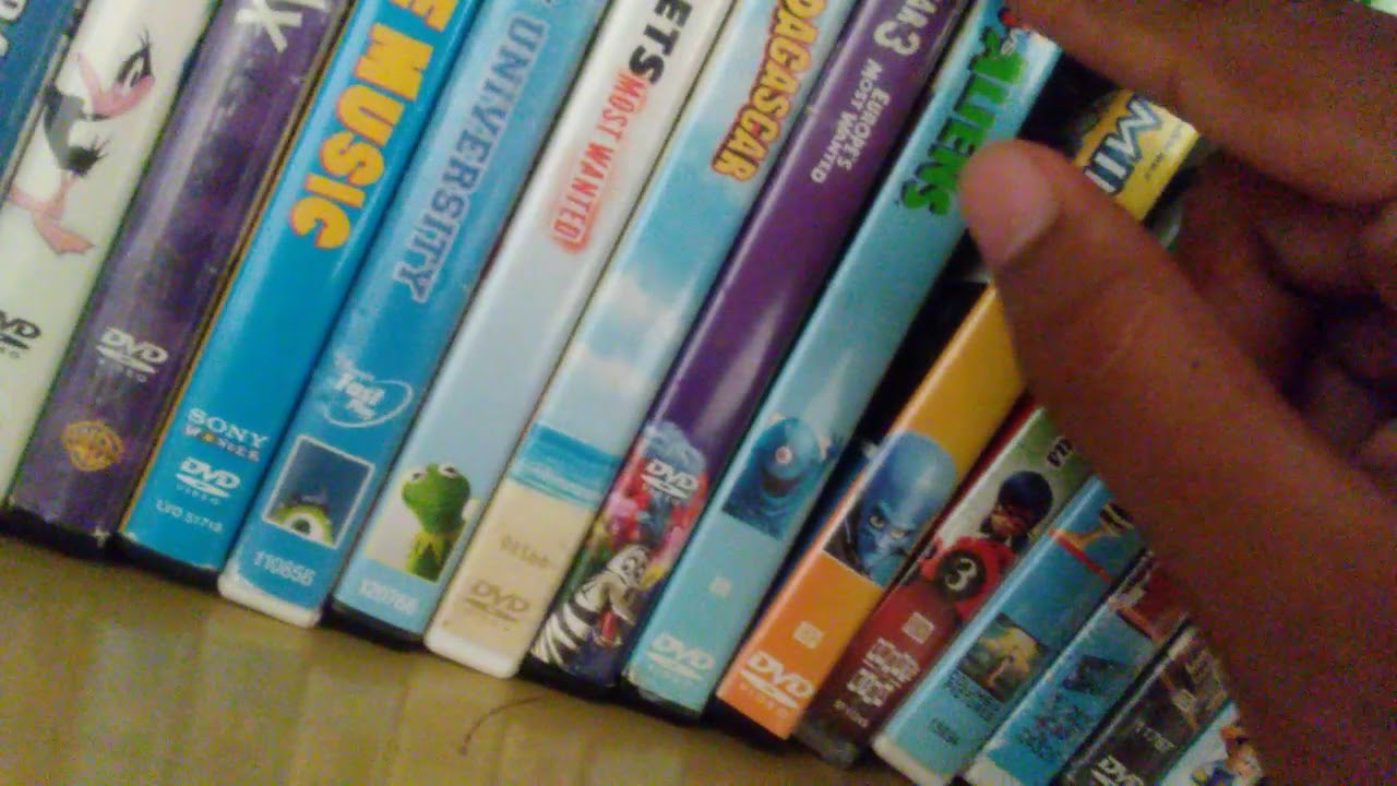 Movie and tv series DVD and gamecube games collection 2018 - YouTube