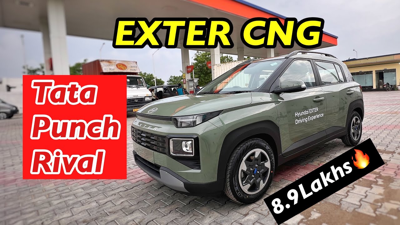 Hyundai EXTER CNG SX Walkaround Review | Aayush ssm - YouTube