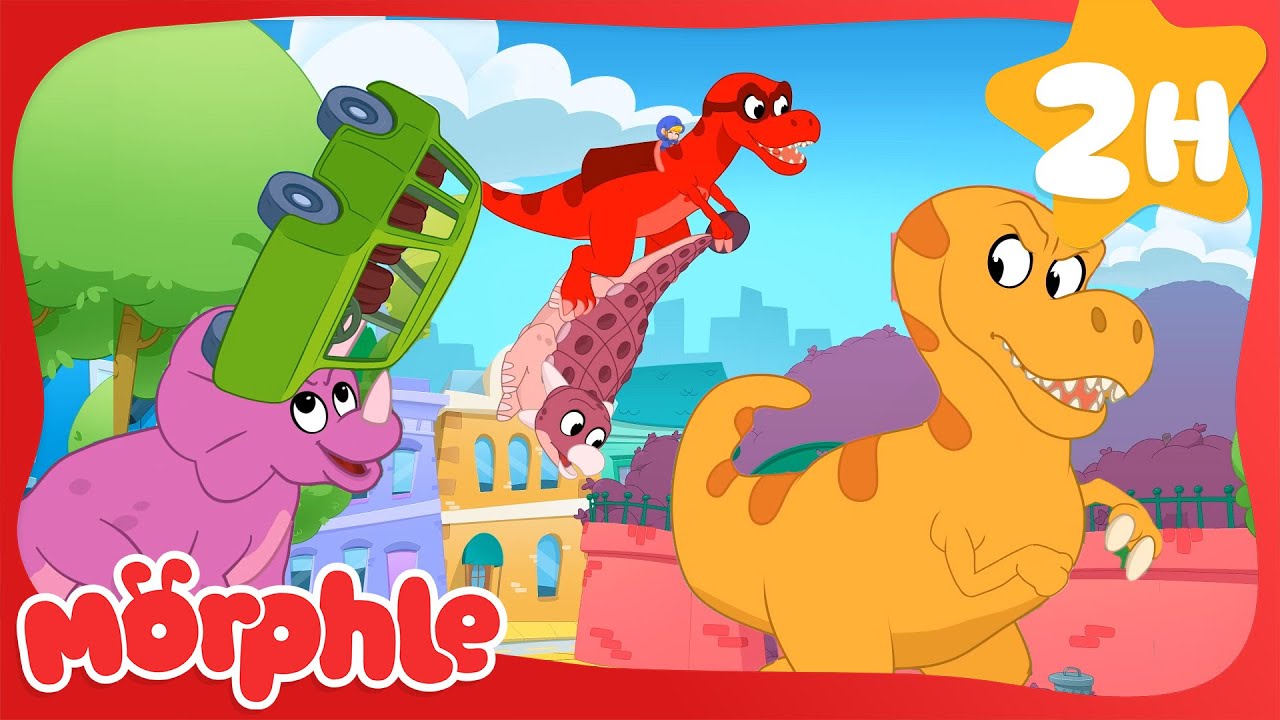 The Dino Hero | My Magic Pet Morphle | Morphle Dinosaurs | Cartoons for ...