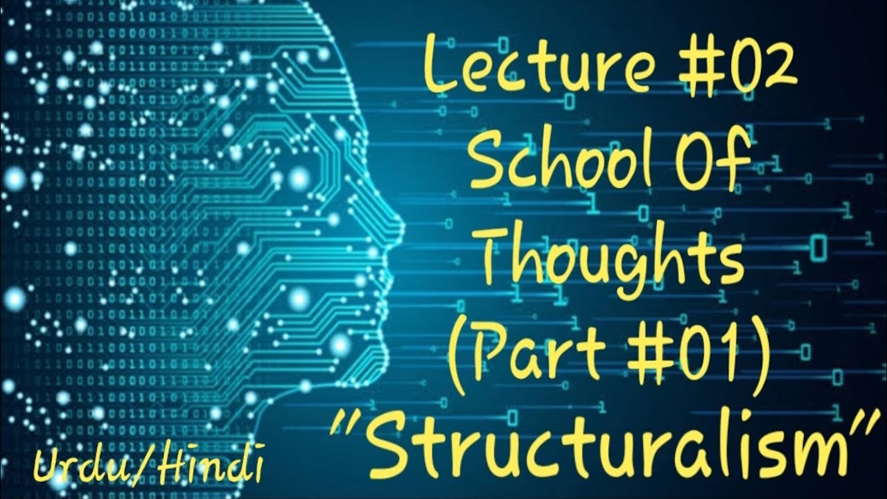 School Of Thoughts (Part #01) "Structuralism" Basic Concepts & Easy ...