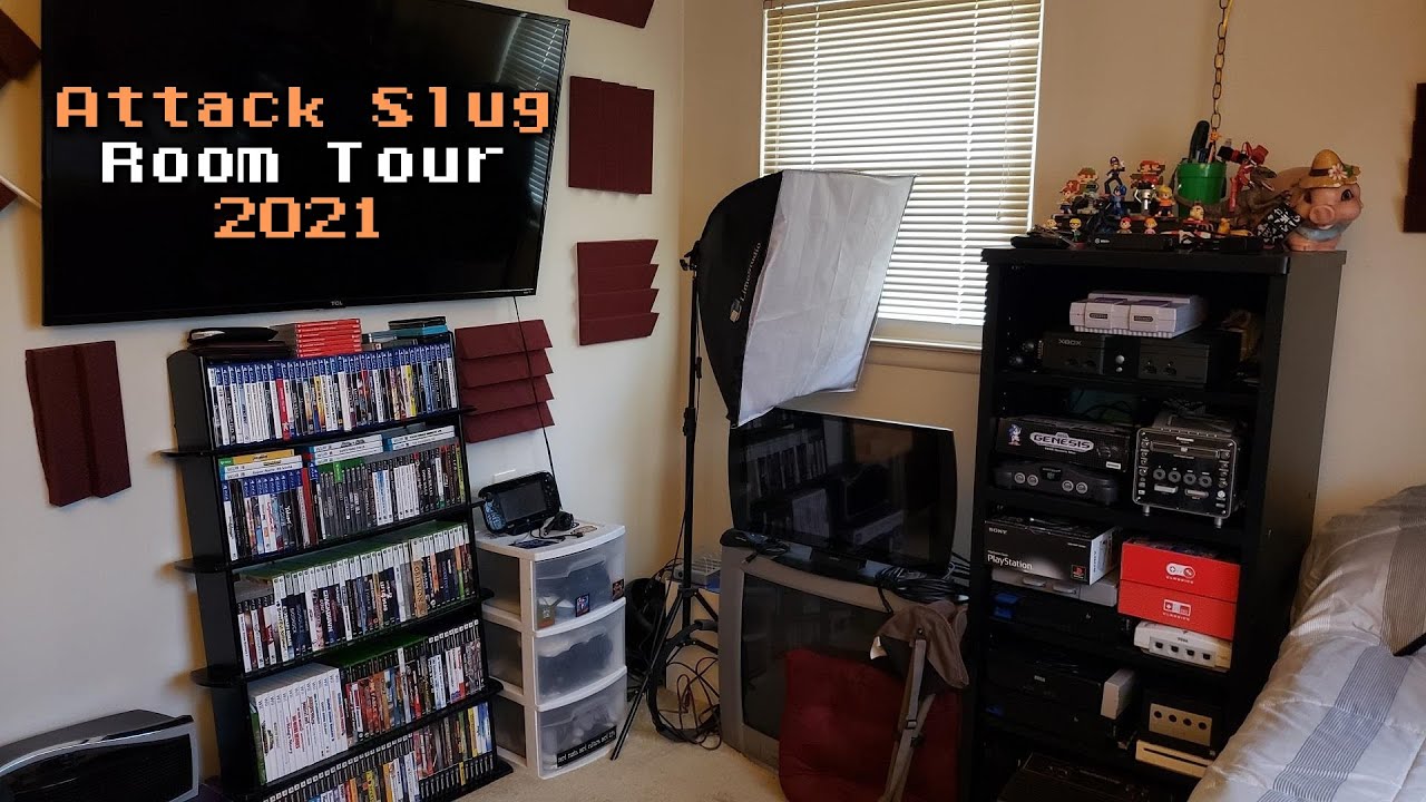 Gaming Collection + Room Tour (January 2021) - YouTube