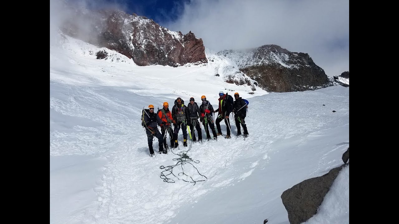 Mount Rainier Climb - Disappointment Cleaver Route - Sept 2017 - YouTube