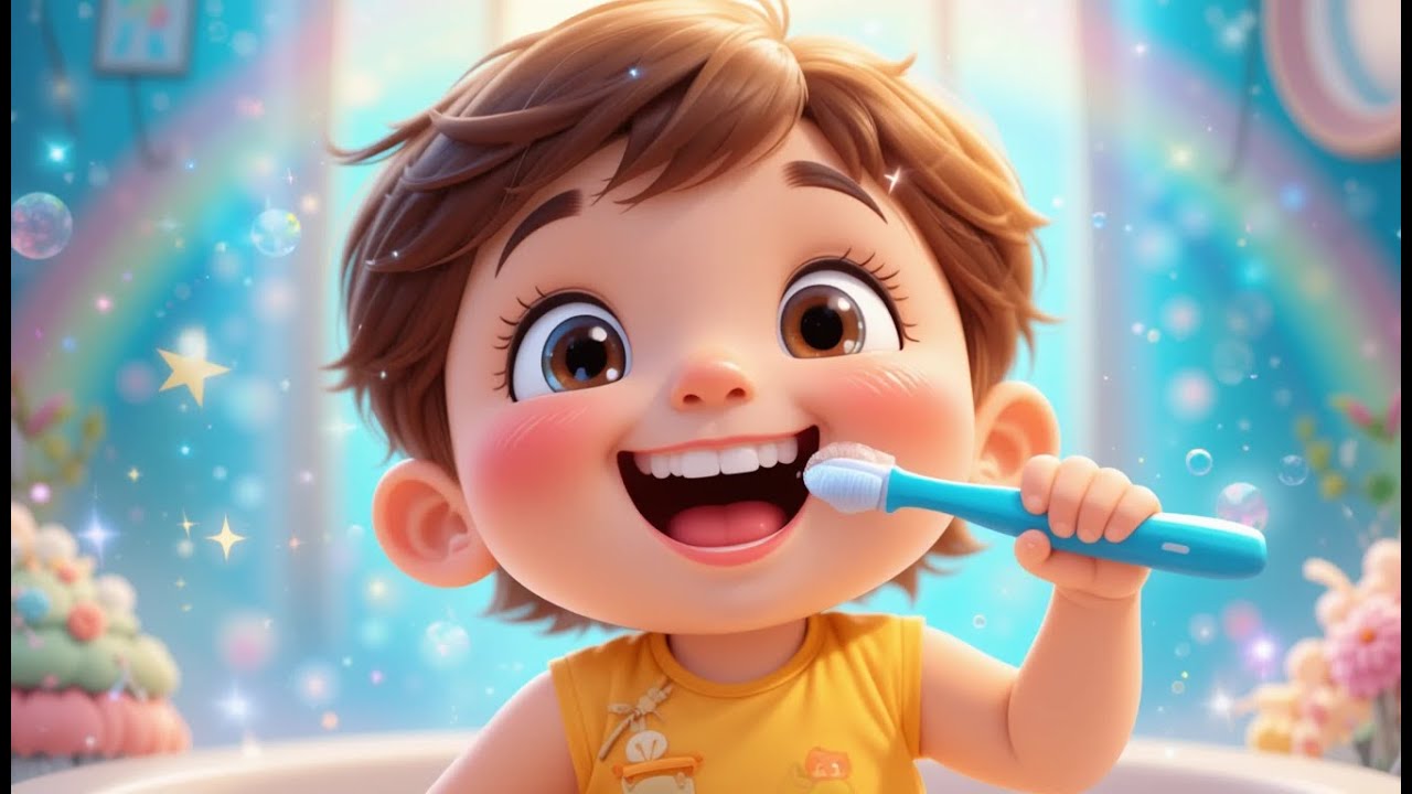 Brush Brush Brush Your Teeth | Fun Dental Hygiene Song for Kids ...