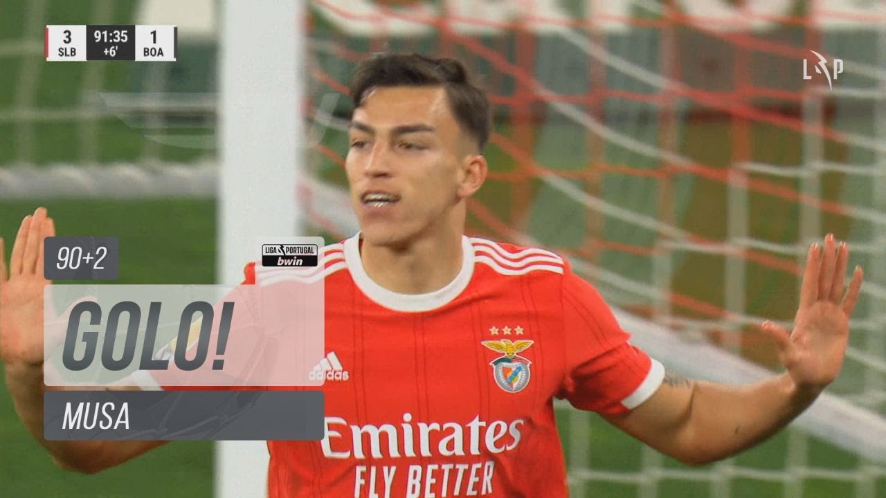 Goal | Golo Musa: Benfica (3)-1 Boavista (Liga 22/23 #21) - YouTube