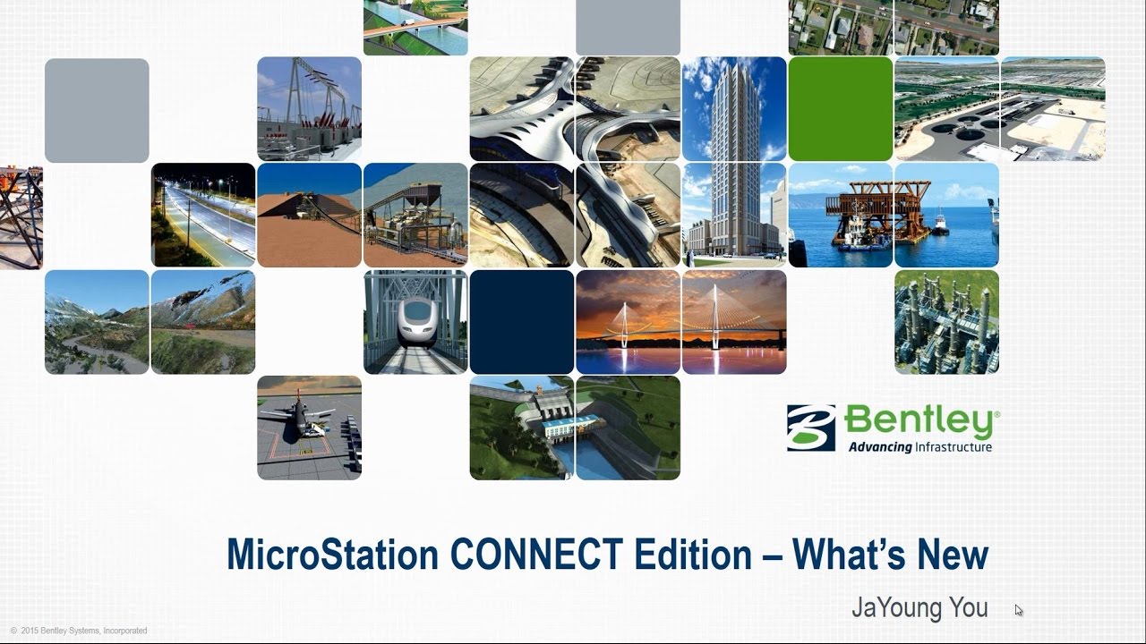 새로운 MicroStation CONNECT 에디션 기능 소개 - YouTube