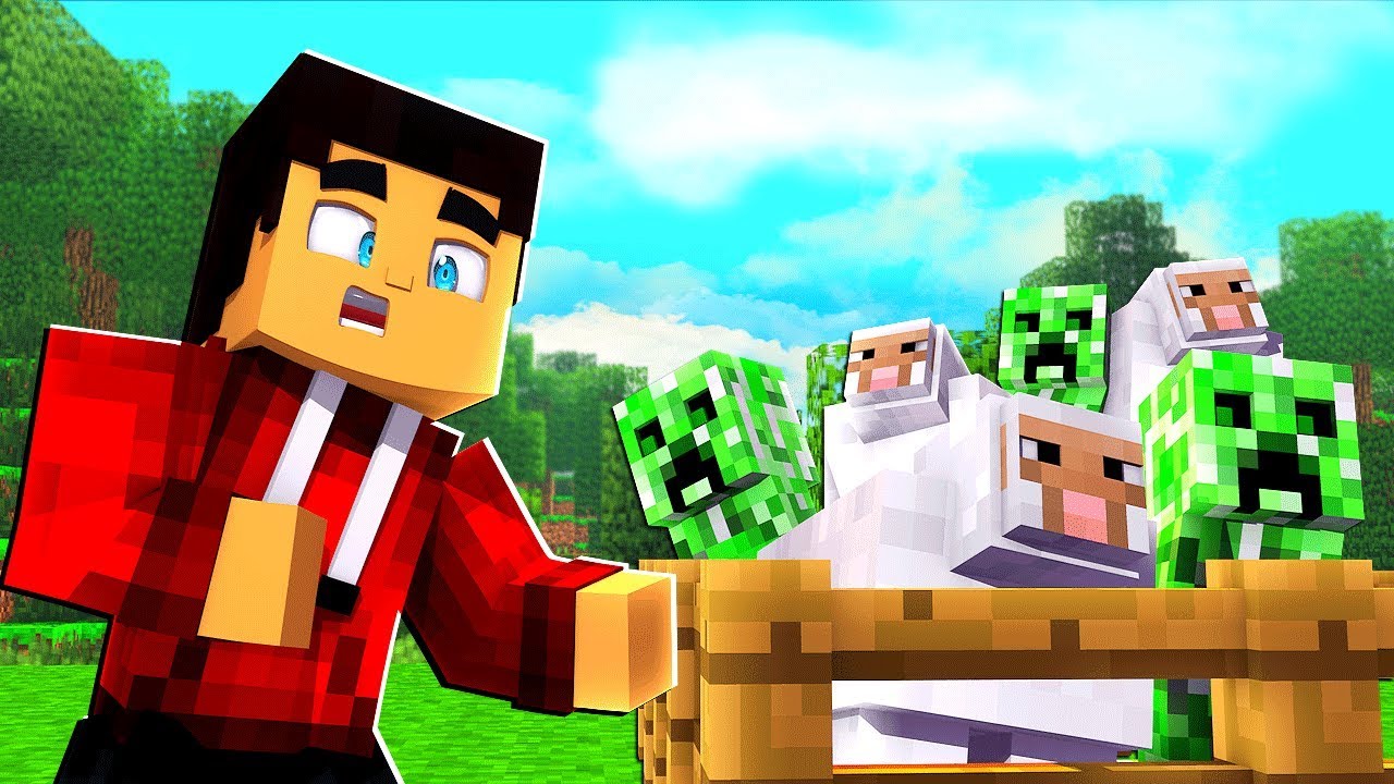 I made an *OP* CREEPER FARM! - YouTube