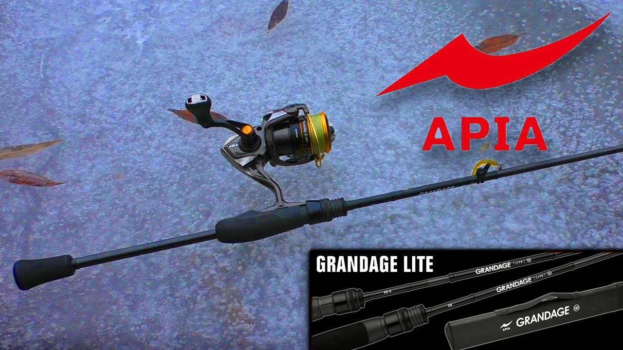 Обзор спиннинга Apia Grandage LITE 74 тест 1-7 гр. Универсальный ультралайт. Микроджиг. - YouTube