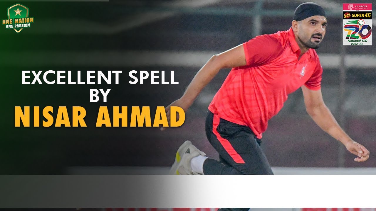 Excellent Spell By Nisar Ahmad | Lahore Blues vs Karachi Whites ...