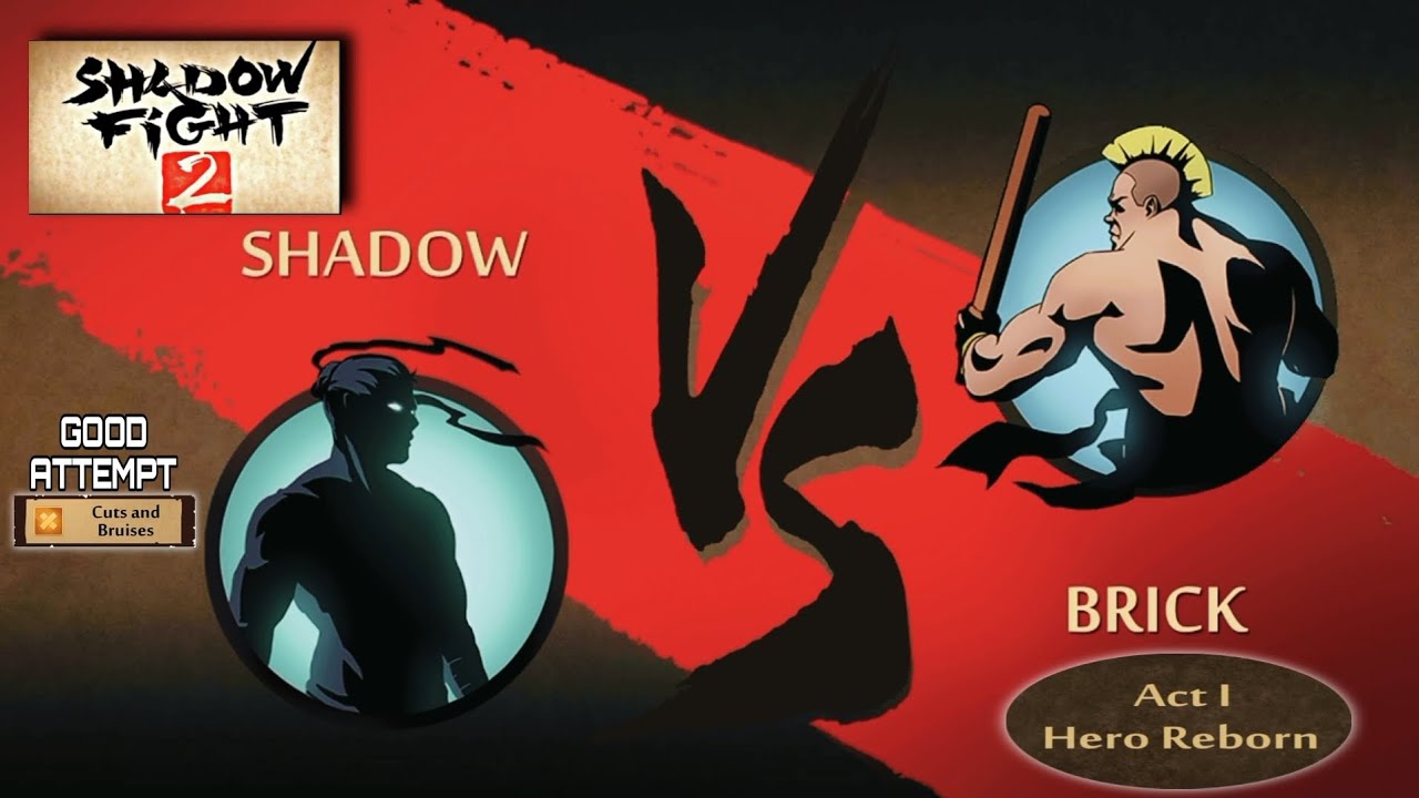 SHADOW FIGHT 2 | ACT 1| HERO REBORN | BODYGUARD | SECOND FIGHT | SHADOW ...