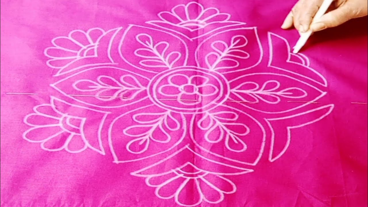 How to art baby katha. How art nakshi katha. Nakshi katha design.Baby ...