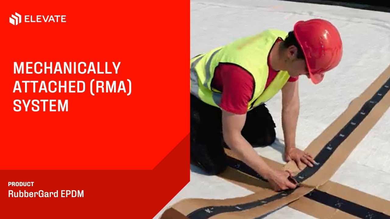 Mechanically attached (RMA) system| Elevate RubberGard EPDM - YouTube