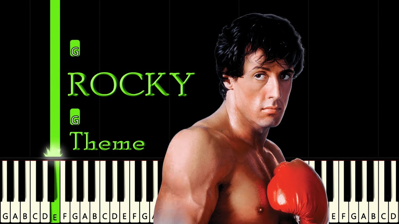 Rocky - Theme song / Piano tutorial / - YouTube