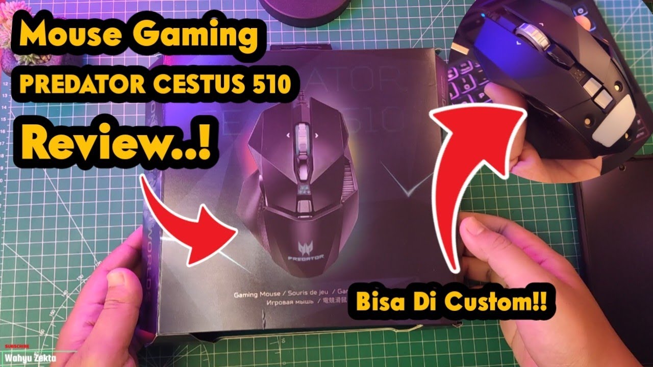 Review Mouse Gaming Predator Cestus 510 Mantep Nih Bisa di Custom!! RGB ...