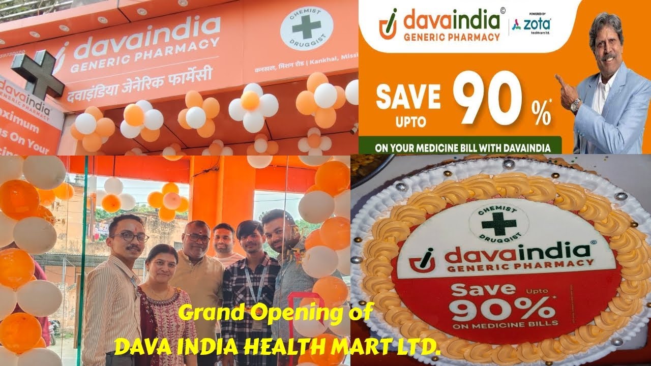 GRAND OPENING OF DAVA INDIA HEALTH MART LTD. At KANKHAL HARIDWAR ...