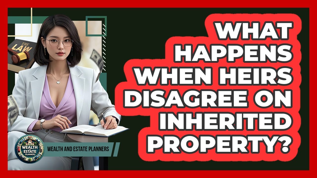 What Happens When Heirs Disagree On Inherited Property? - YouTube