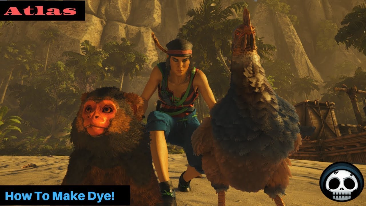 How To Tame Chickens And Monkeys! Atlas Part 4 - YouTube