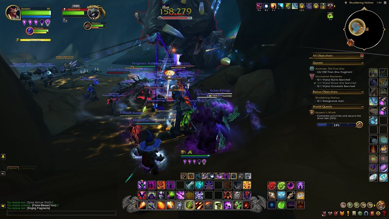 The Radiant Vault Questline Part 3 - Siren Isle WOW - YouTube