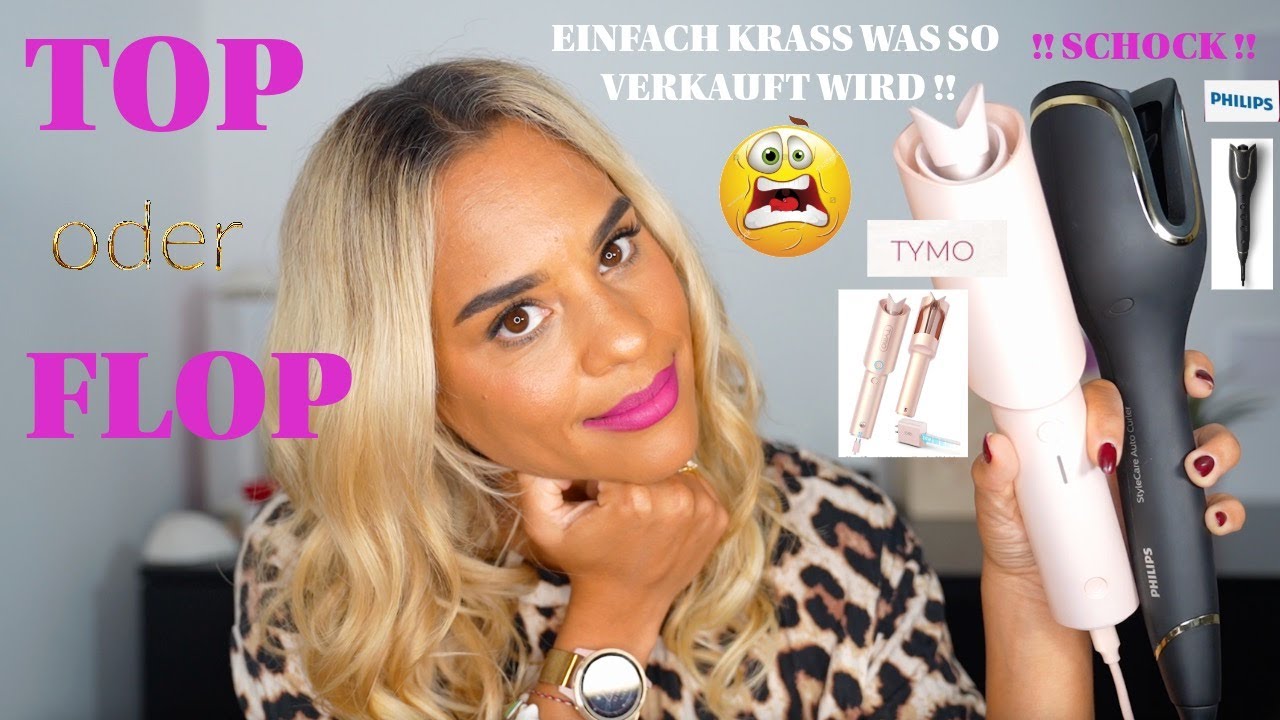 PHILIPPS AUTO CURLER 8000 VS TYMO Curlgo Kabelloser Automatischer ...