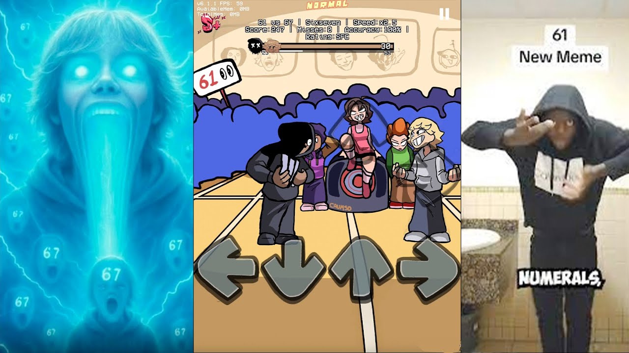 📲 Install now – FNF 67 Kids x 61 Meme Mod - Friday Night Funkin' Mobile ...