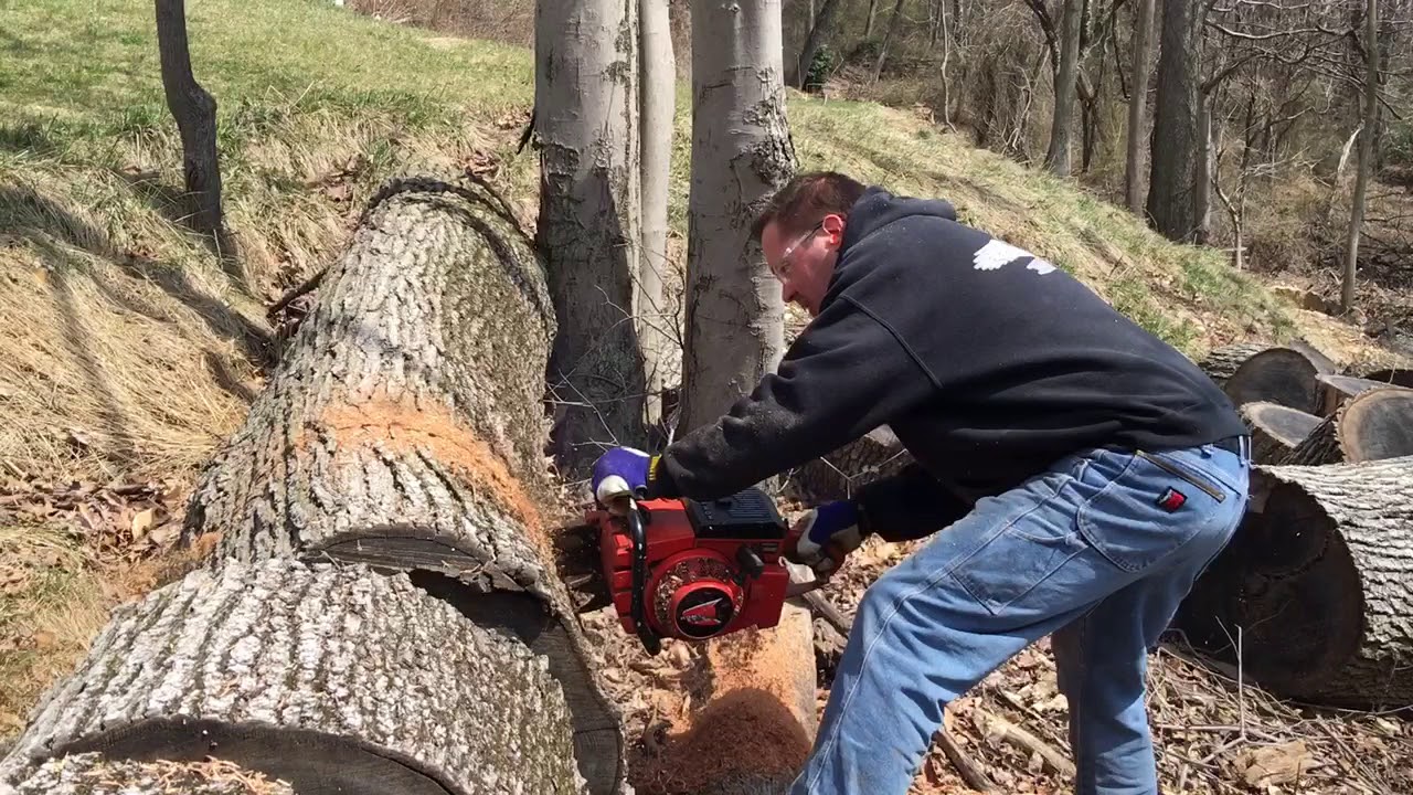 Homelite 2100 activity - YouTube