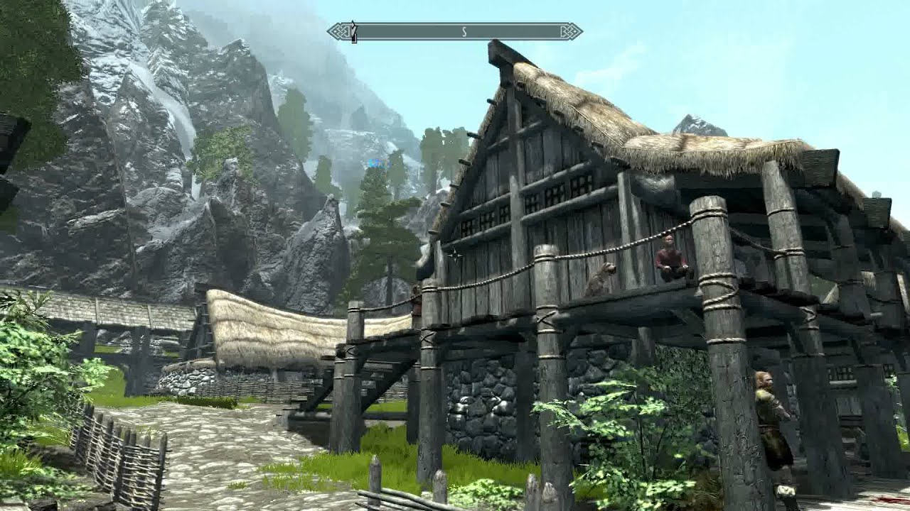 Artifacts GPU Skyrim? - YouTube