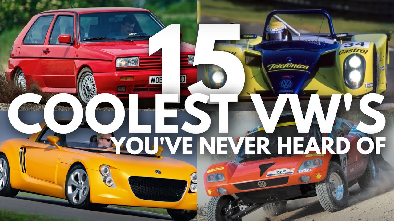 15 Cool VWs you've never heard of | Awesome Concept Cars | Le Mans ...