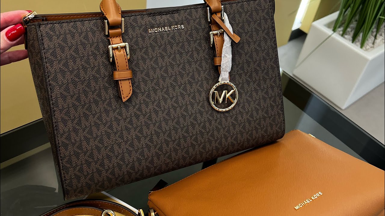 Sally Medium 2in1 Logo And Faux Leather Satchel