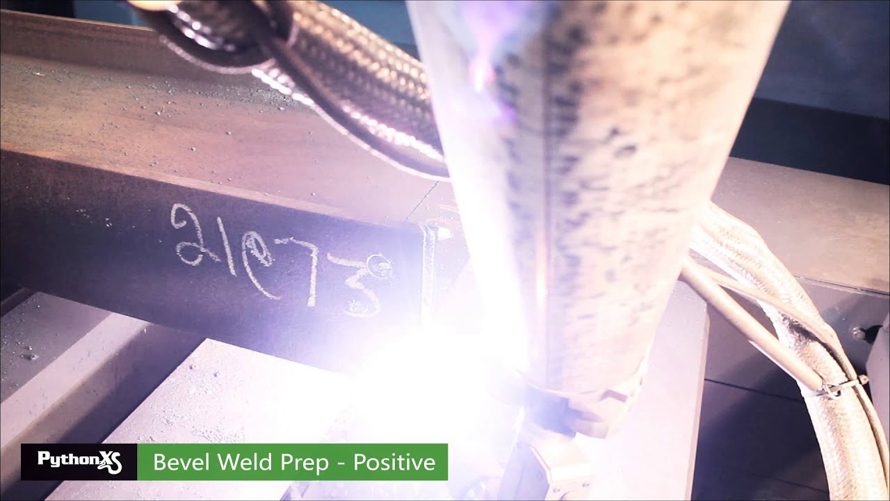 Bevel Weld Prep Positive - PythonX Video - YouTube