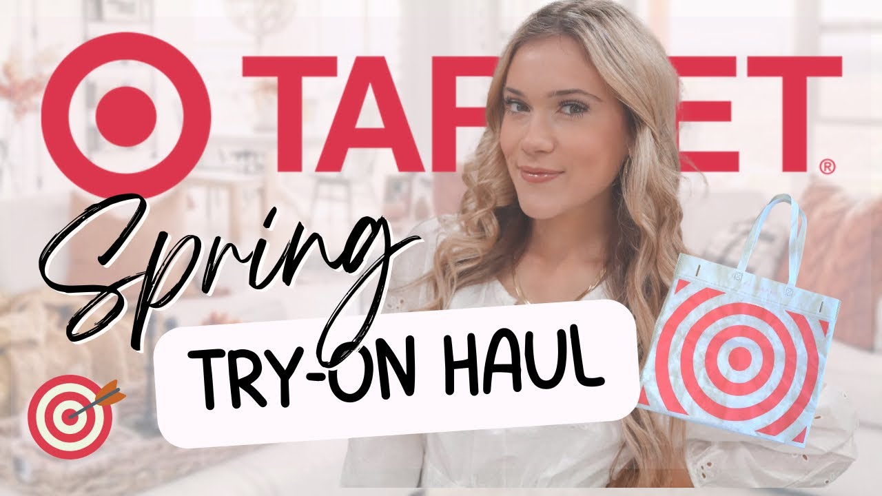 HERE'S WHATS NEW AT TARGET FOR SPRING 🌻 | Try-On Haul 2023 - YouTube