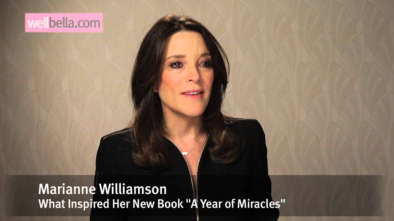Marianne Williamson on Wellbella TV: What Inspired her New Book "A Year ...