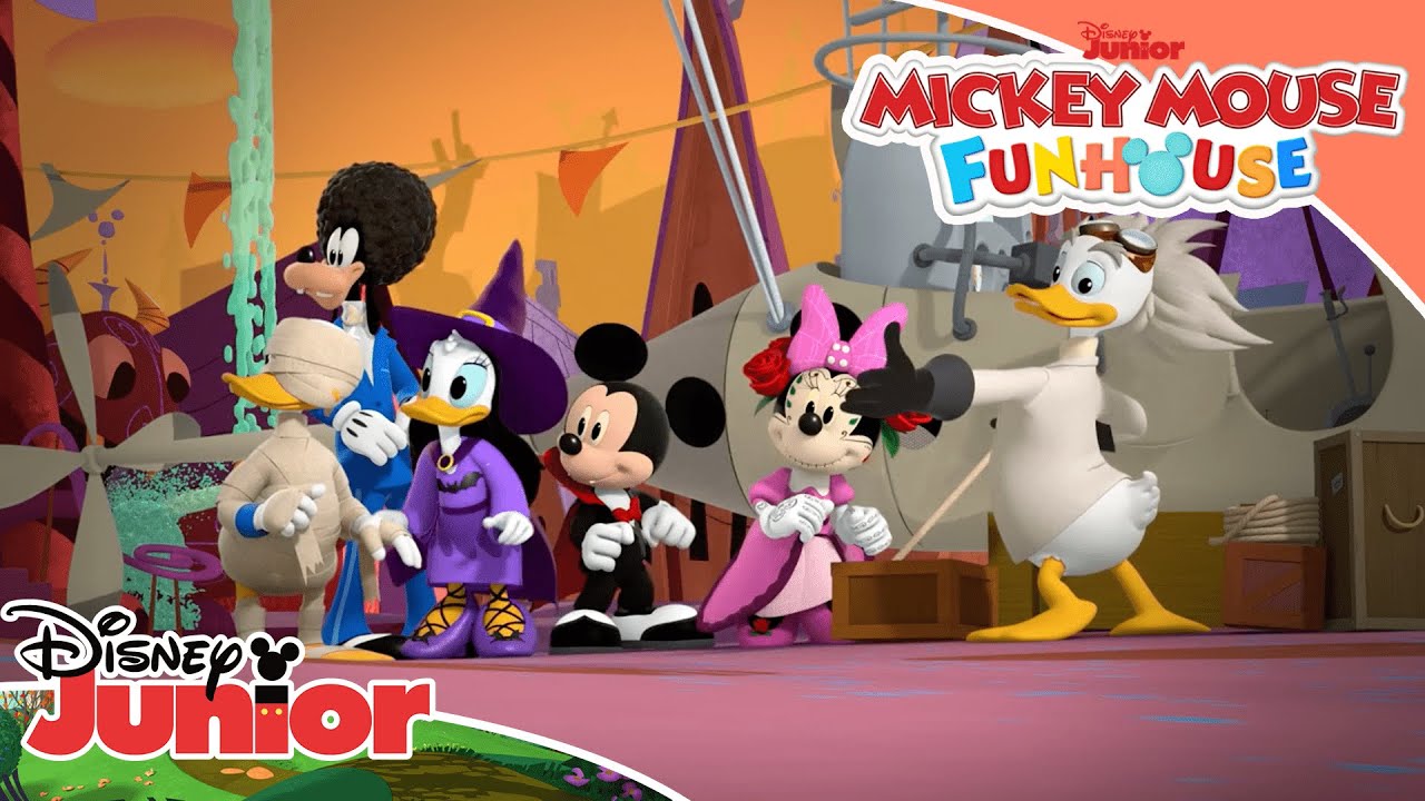 The Runaway Blimp 🎈 | Mickey Mouse Funhouse 🥳 | Disney Junior Arabia ...