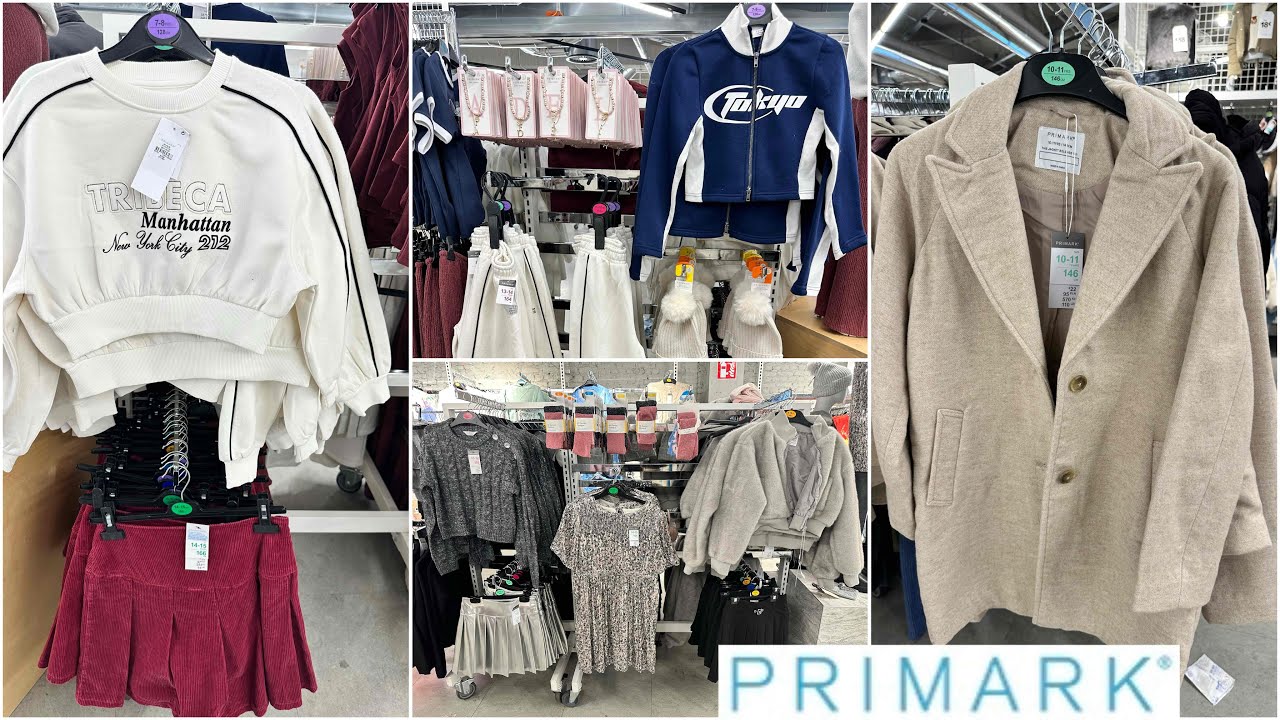 Primark kids girls clothes 7-15 years new collection / December 2024 ...