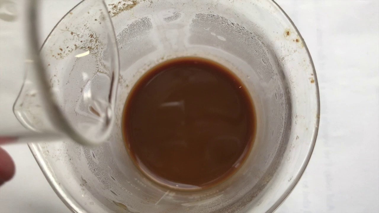 Making iron gall ink - YouTube