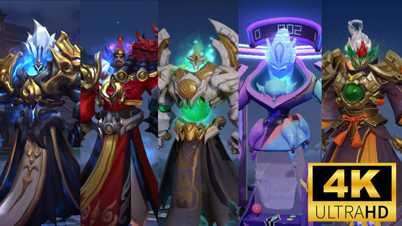 Honor of Kings All Zhong Kui Costumes/Skins Animation S33 - YouTube