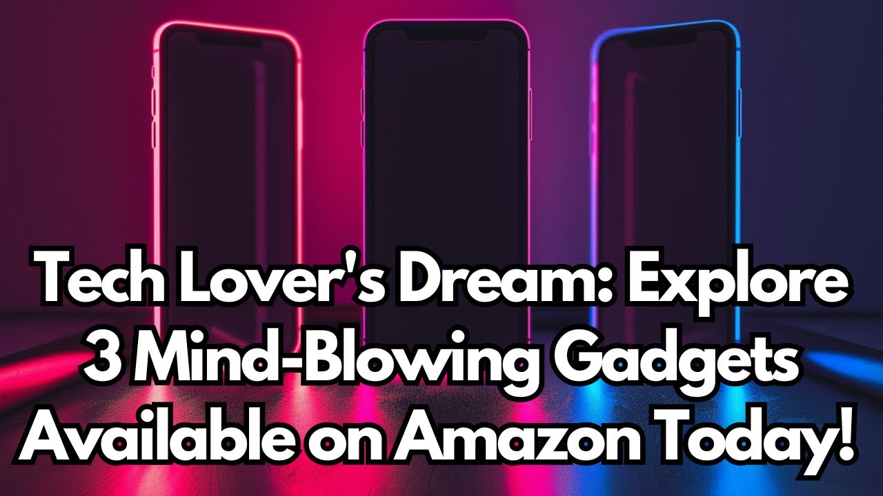 😍Tech Lover's Dream Explore 3 Mind Blowing Gadgets 🌟Available on Amazon Today! 🚀Byte Tech ...