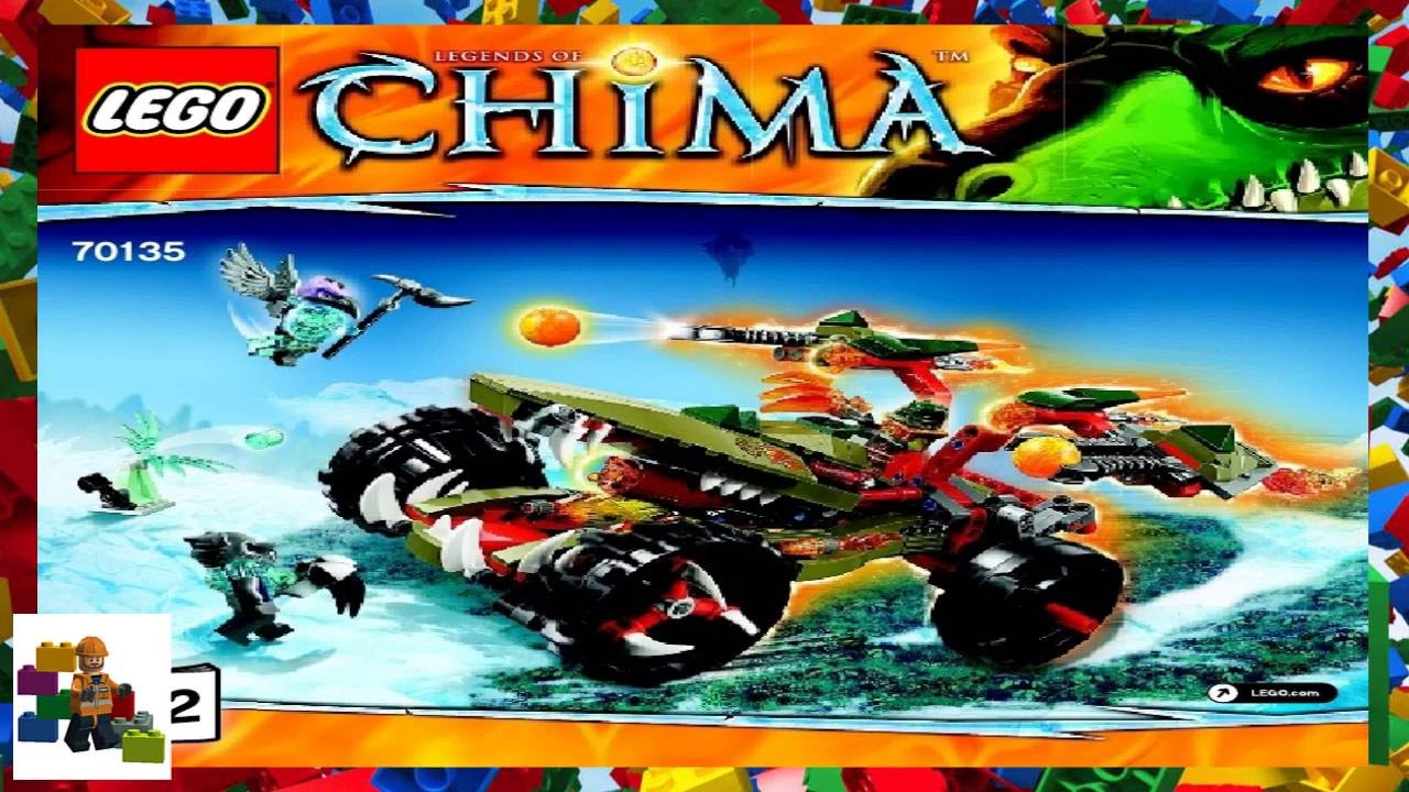 LEGO instructions - Chima - 70135 - Cragger's Fire Striker (Book 2 ...