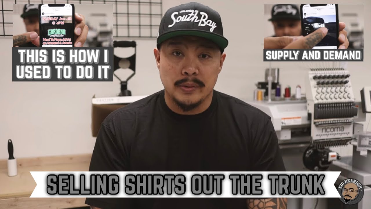 How To Sell Shirts - Straight Out The Trunk - YouTube