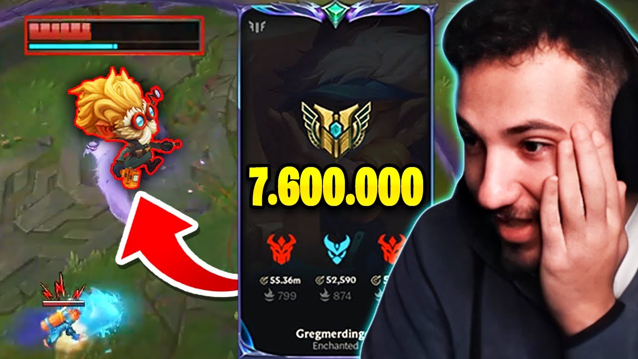 Sezon 3'ten Beri Sadece Heimerdinger Oynayan Adam Karşıma Geldi ...