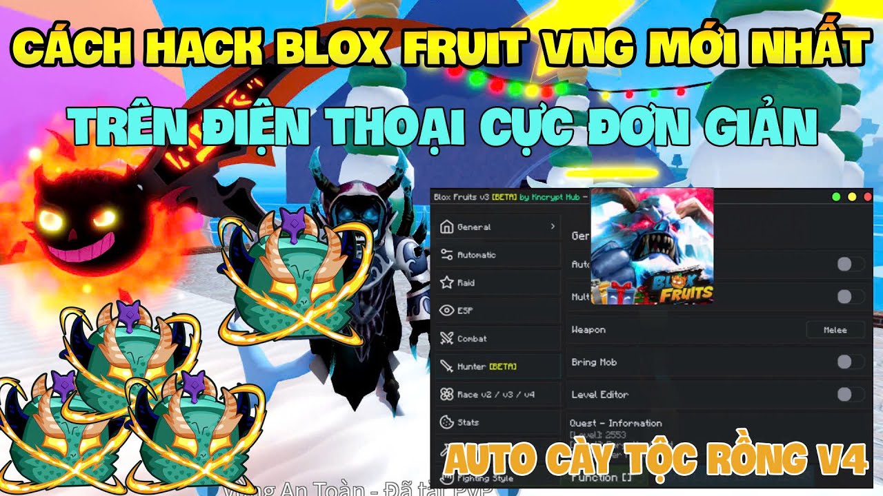 Roblox Vng | Cách Hack Blox Fruit, Fish, Fisch Trên Đt, Pc Và Ios Cập ...