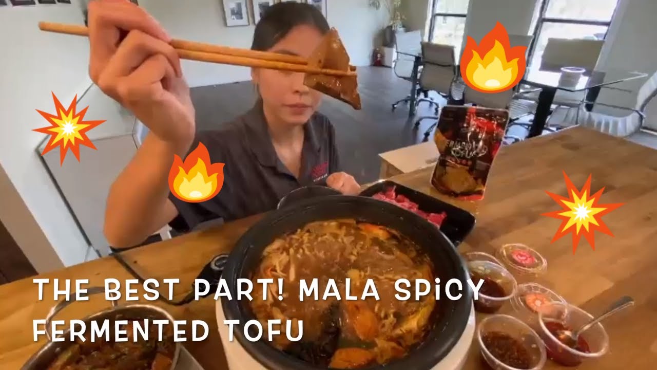 Mala SPICY Fermented Tofu | 3 Easy Ways to Eat it! - YouTube