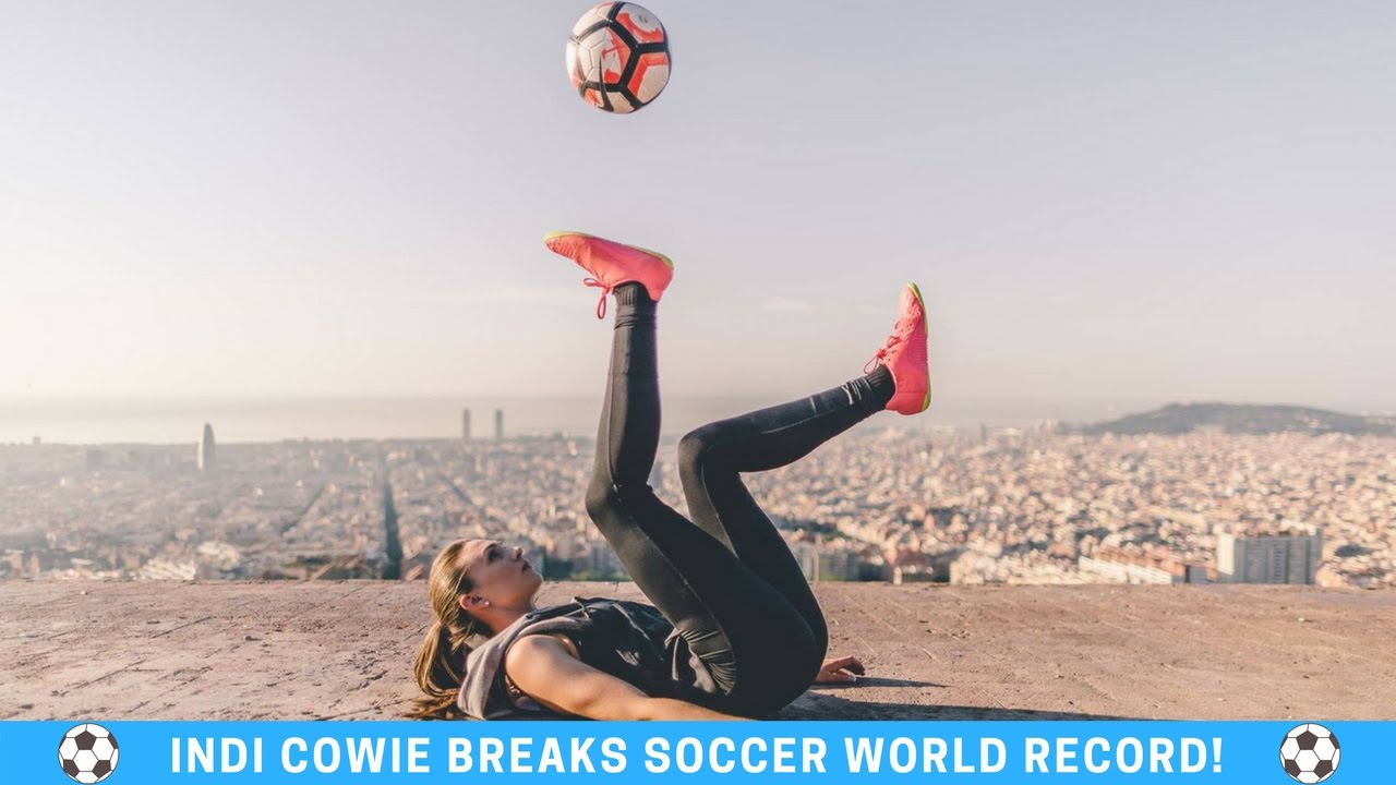 Indi Cowie Breaks Soccer Freestyle Guinness World Record! WRW Ep. 6 ...