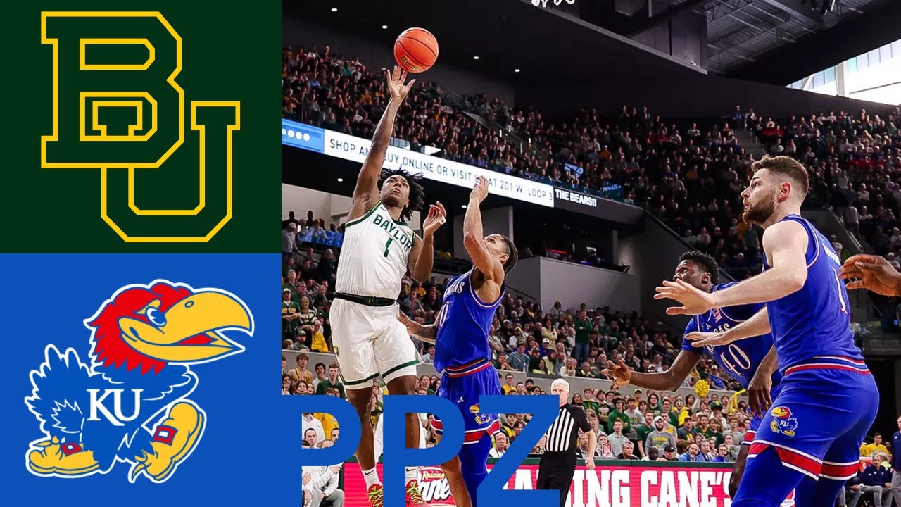 Kansas Jayhawks vs. Baylor Bears | 2024-25 Men's College Basketball ...