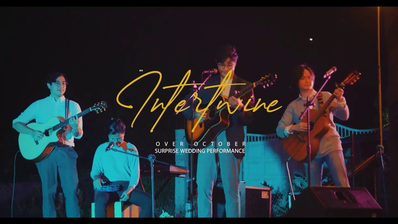 Over October Intertwine Surprise Wedding Performance - YouTube