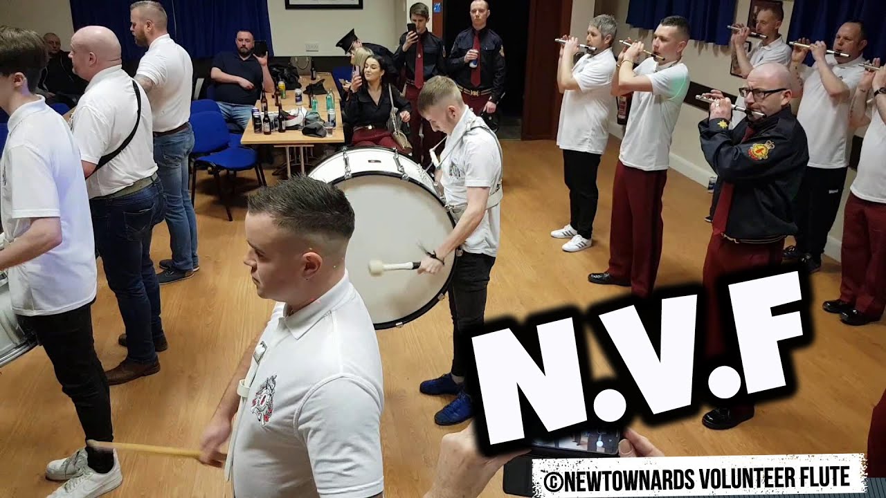 NEWTOWNARDS VOLUNTEER FLUTE @ OUR SASH BASH - 5TH FEB 2022 - YouTube