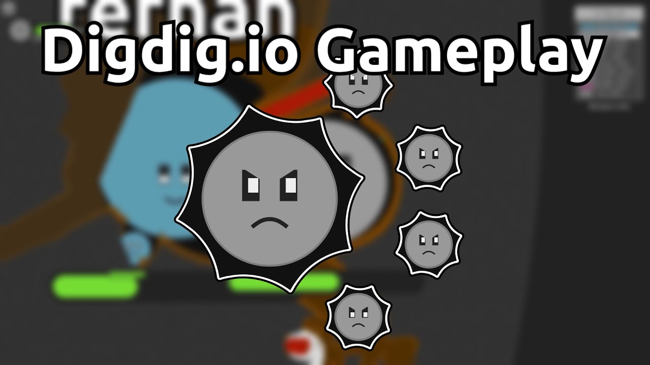 Digdig.io Gameplay - Digger Mayhem - YouTube